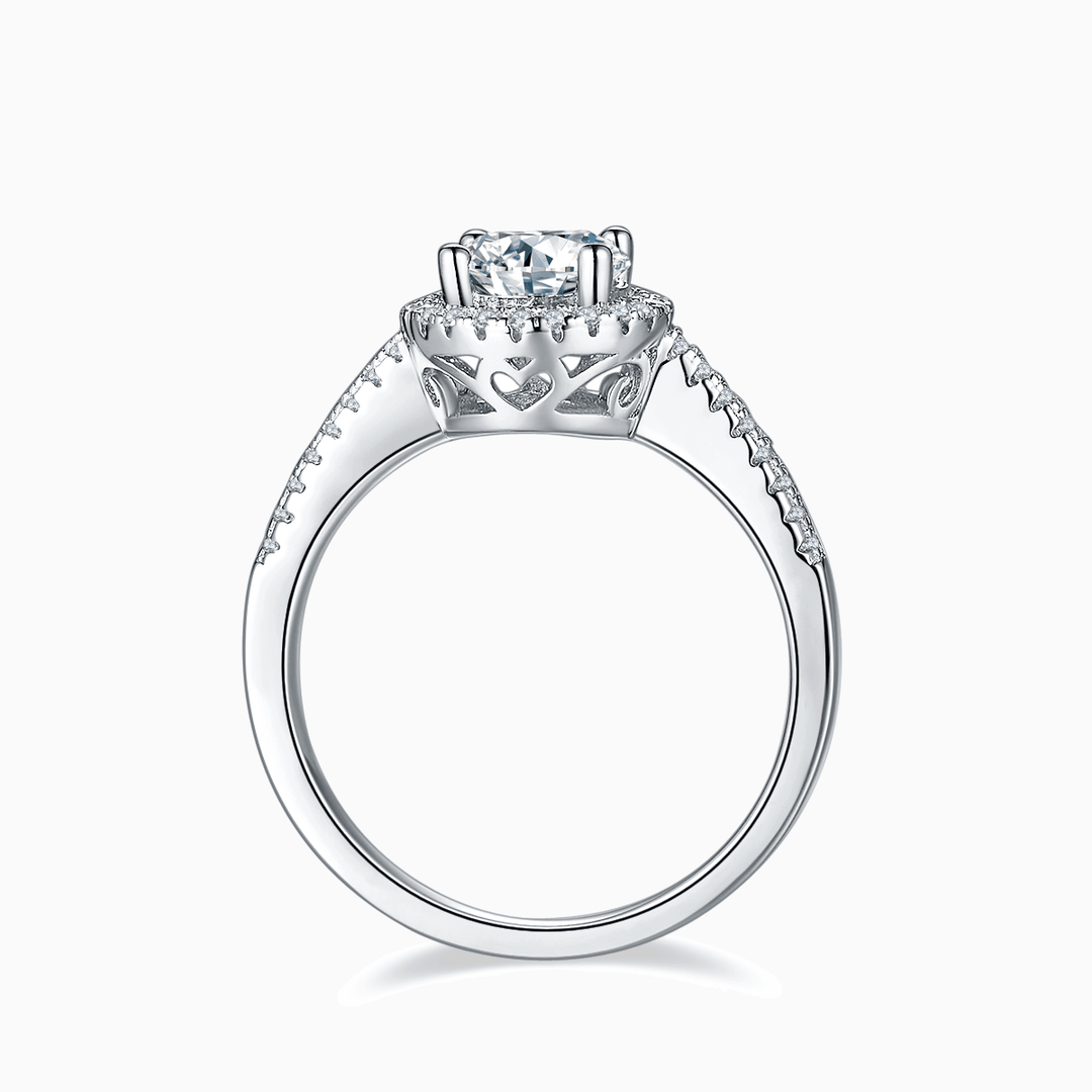 Harmony Round Engagement Ring - Eterna Diamonds | Lab Grown Diamond